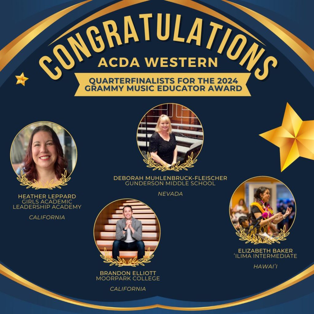 ACDA Western Region – American Choral Directors Association